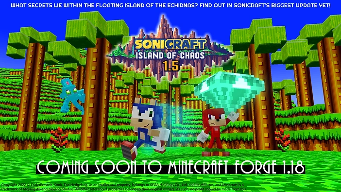 SoniCraft: Island of Chaos update | SoniCraft mod of Sonic the Hedgehog in Minecraft Вики | Fandom